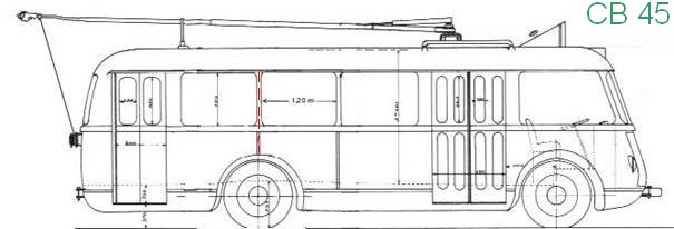 Les Trolleybus Vetra de petit gabarit CB 40 - CB 45 - VDB